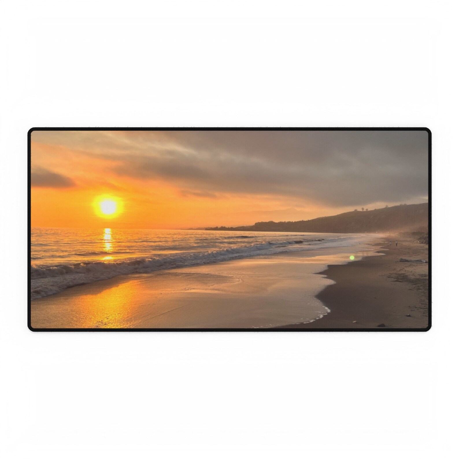 Sunset, Beach, Ocean, Pacific Ocean, Mouse Pad, Desk Mats - Etsy