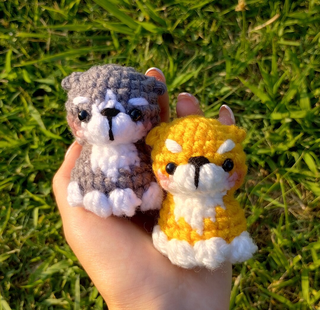 Husky and Shibu Inu Crochet Pattern - Etsy