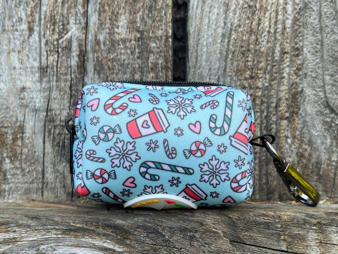 Peppermint Mocha Poop Bag Dispenser | Dog Poo Bag Holder | Dog Walking ...