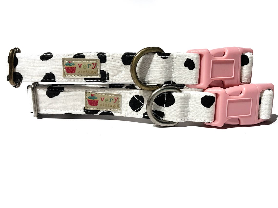 MOO Collar Cow Print Collar Animal Print Collar Collar - Etsy