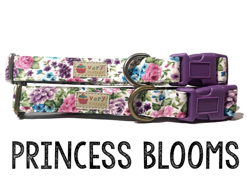 Floral Pet Collar | Flower Dog Collar | Girl Cat Collar | Cute Pet Gift ...