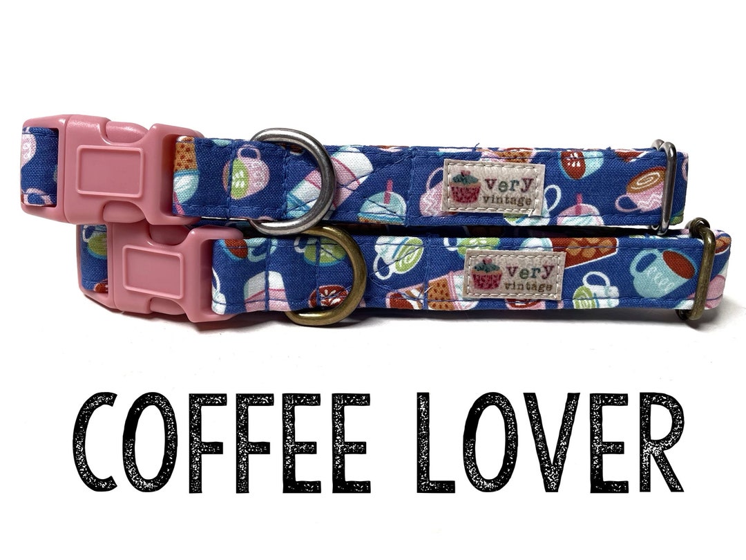 Collar - Iced Coffee Collar | Coffee Lovers Gift | Dog Collar | Cat ...