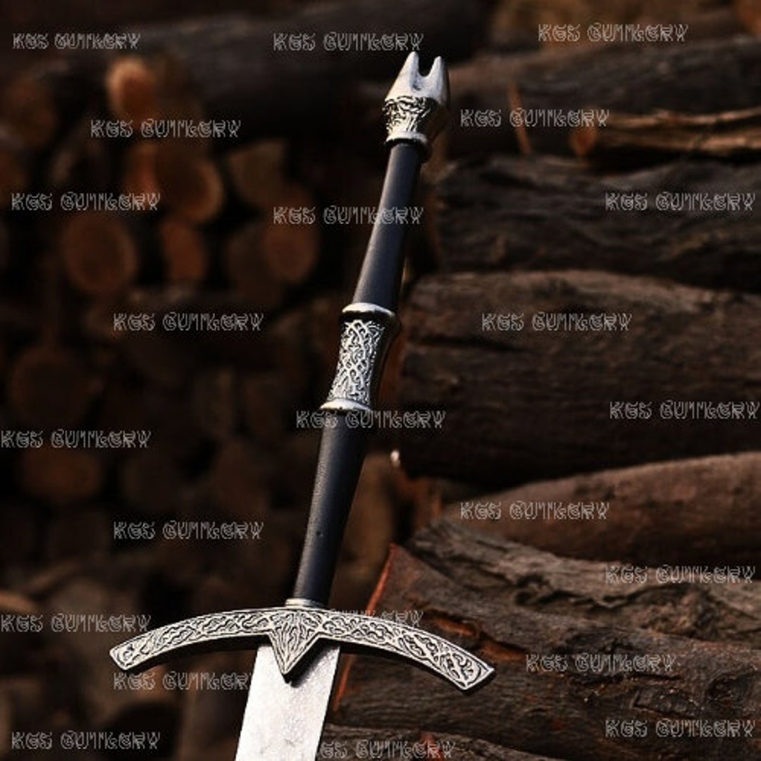 Custom HANDMADE Two Handed SKYRIM Sword Replica Sword Fantasy Sword ...