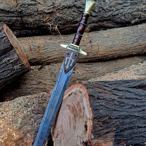 Custom Handmade Replica Sword, Handmade Display Sword, Wall Decor Sword ...