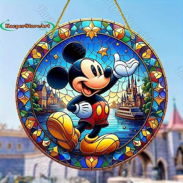 Mickey Mouse Window Decor - Etsy