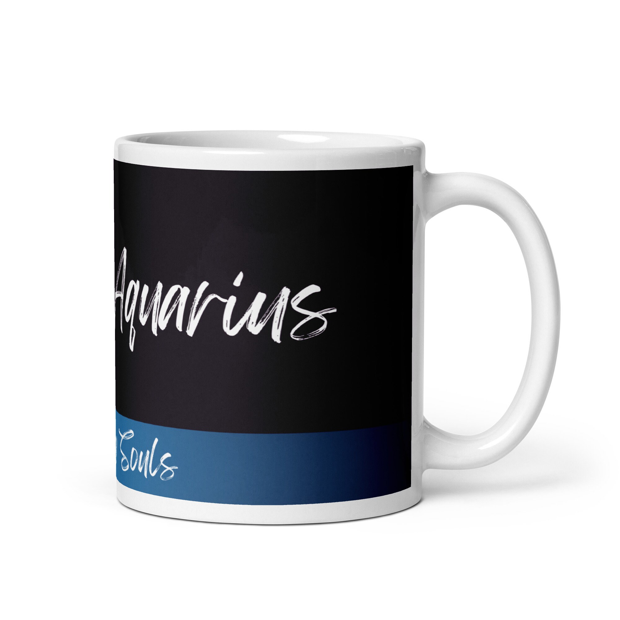 Digital Aquarius Zodiac Sign 11,15,20 Oz, Mug Sublimation Designs Pngs ...