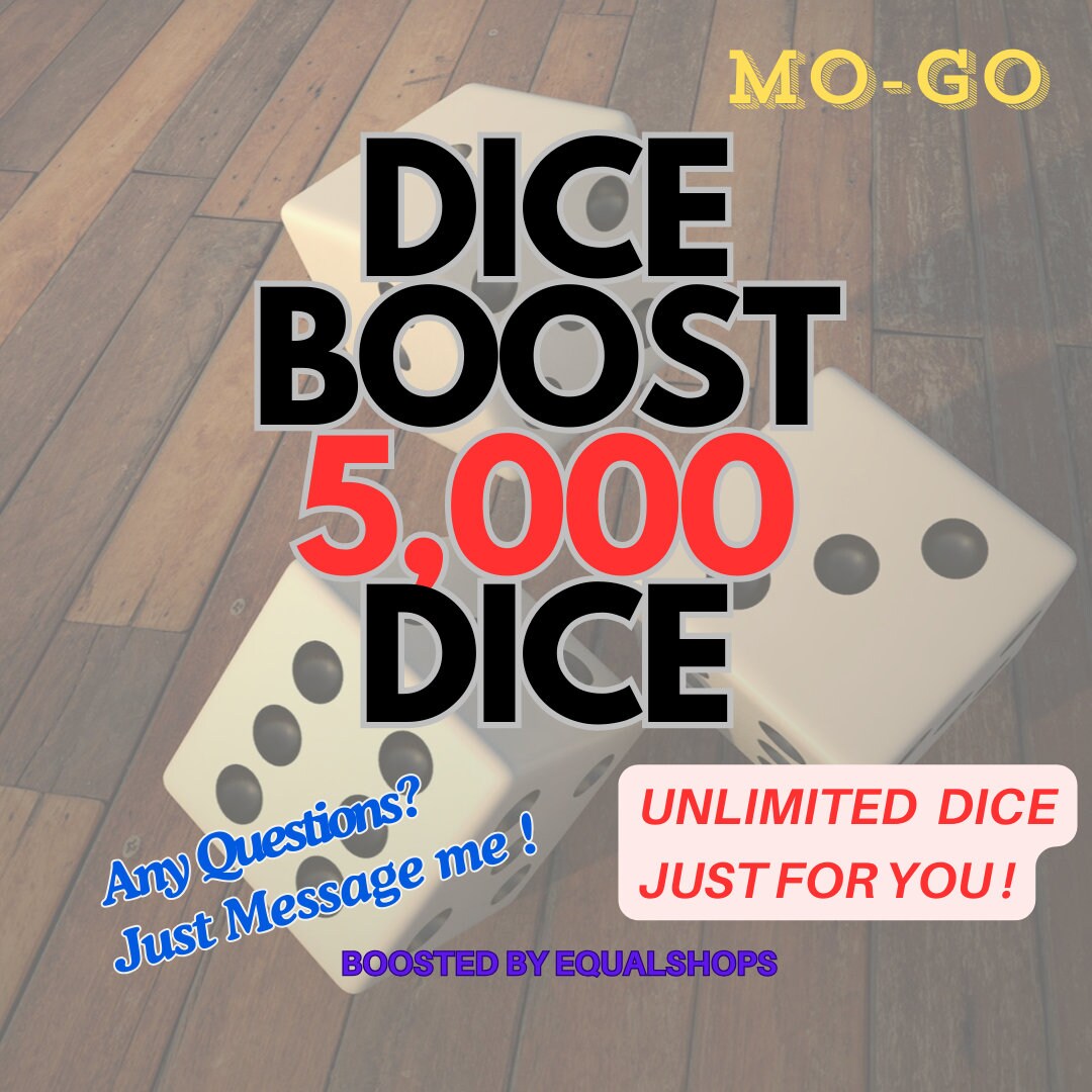 Mono Go 5,000 Dice Boost Carry - Etsy