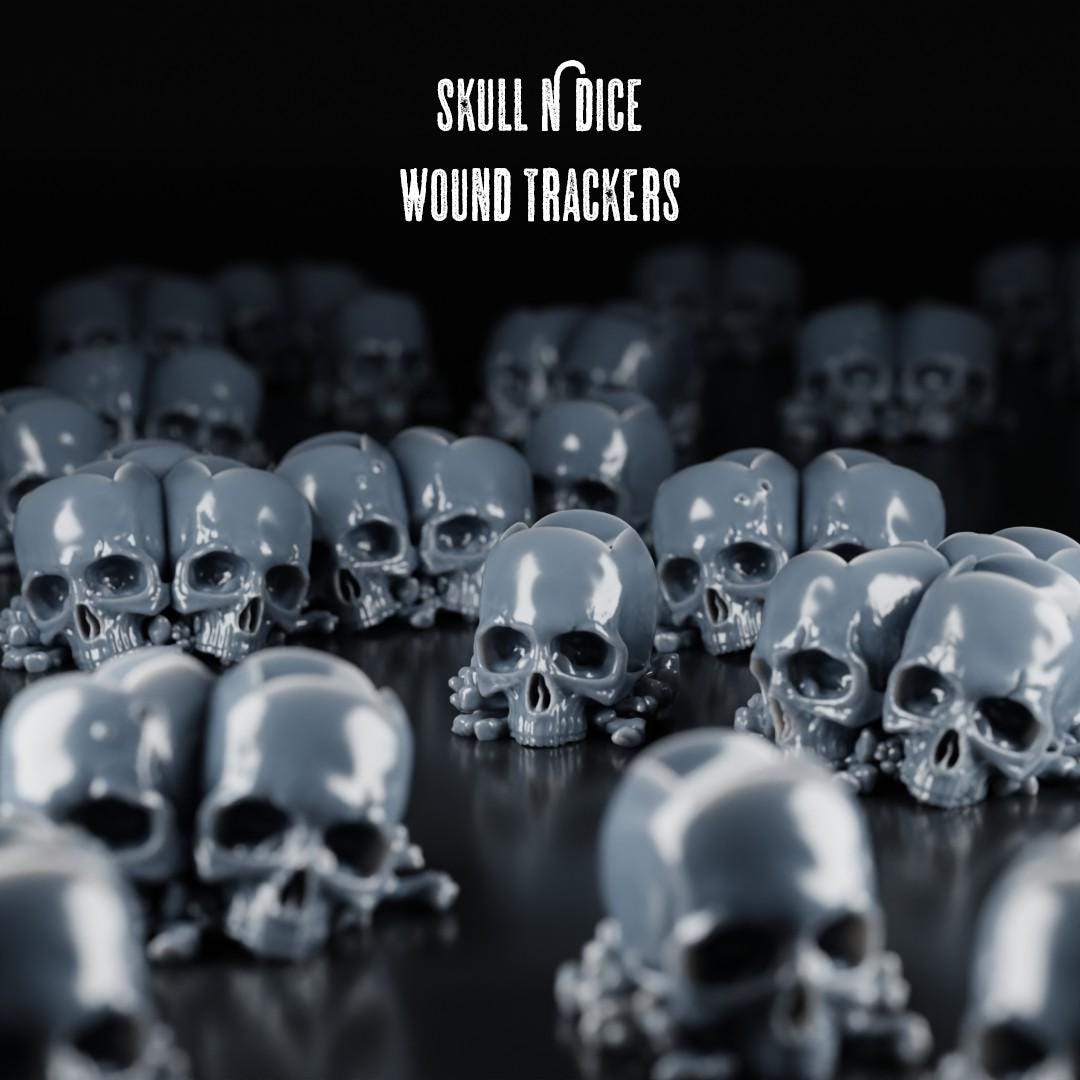Resin Wound Trackers for Tabletop Wargames single, Double, Triple ...
