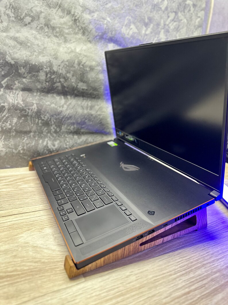 Eco Laptop Stand, Portable Wood Laptop Stand, Laptop Stand Desk ...