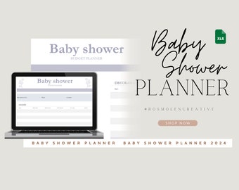 Digital Baby Shower Planner - Etsy