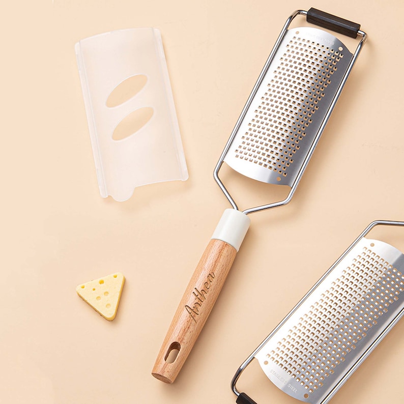 Personalized Stainless Steel Cheese Grater, Multifunctional Wide Plate ...