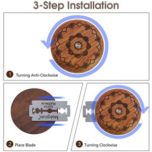 Personalized Wood Bread Lame, Custom Logo Bread Lame, Tool Scoring Lame ...