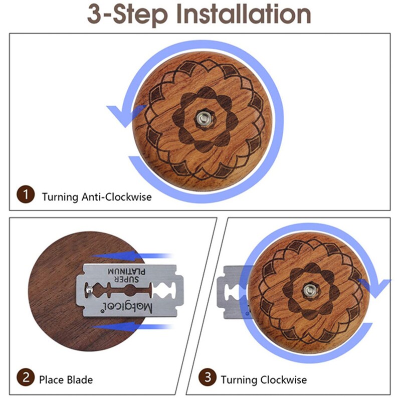 Personalized Wood Bread Lame, Custom Logo Bread Lame, Tool Scoring Lame ...