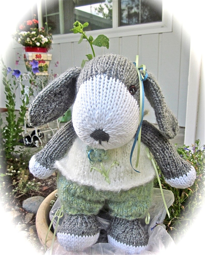 Puppy Dog Doll, Hand Knit, Stuffed Animal / Heirloom Collectible ...