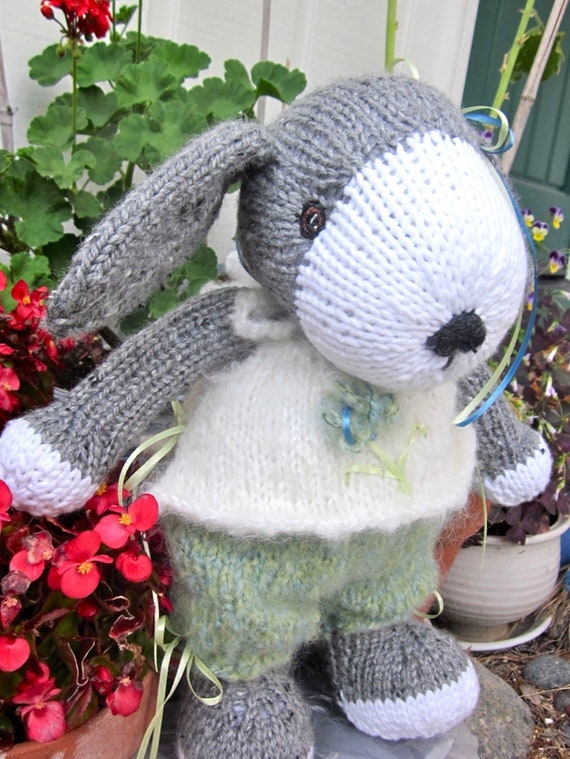 Puppy Dog Doll Hand Knit Stuffed Animal / Heirloom | Etsy