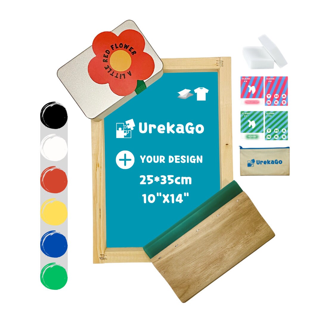 Custom Pre-burned Silk Screen Printing Kit With Design One-stop ...