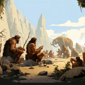 Prehistoric Animal Collection PNG for Paleontology Art - Etsy