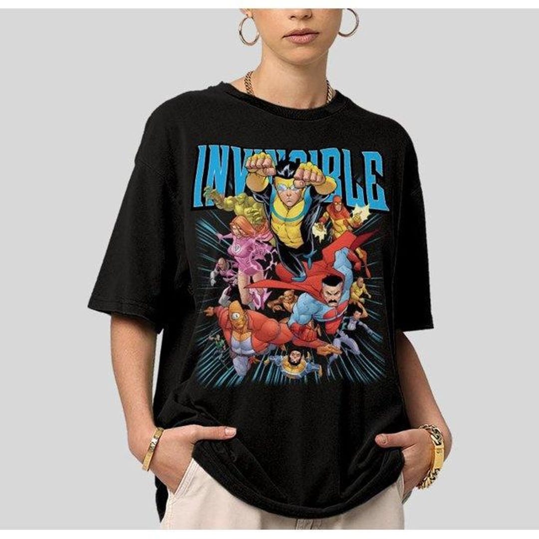 Vintage Invincible TV Show Mark Invincible Comfort Color Shirt, Unisex ...