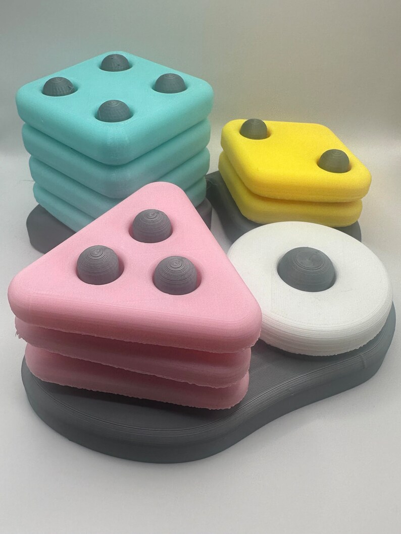 Baby's Stacking Shapes - Etsy