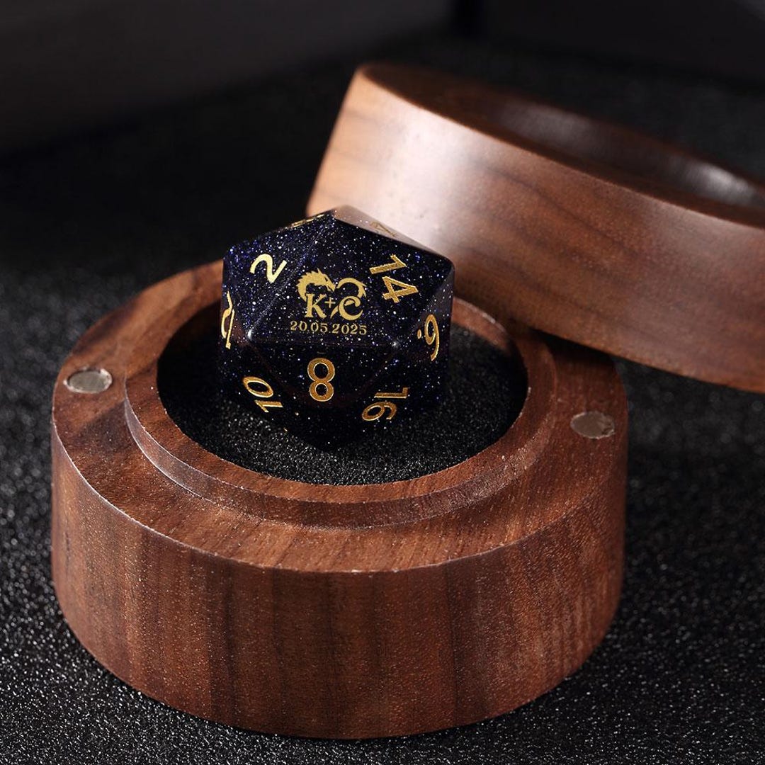 Custom Dnd Dice Gifts | Wedding DND Dice Gift | Dnd Dice Set | Dungeons ...