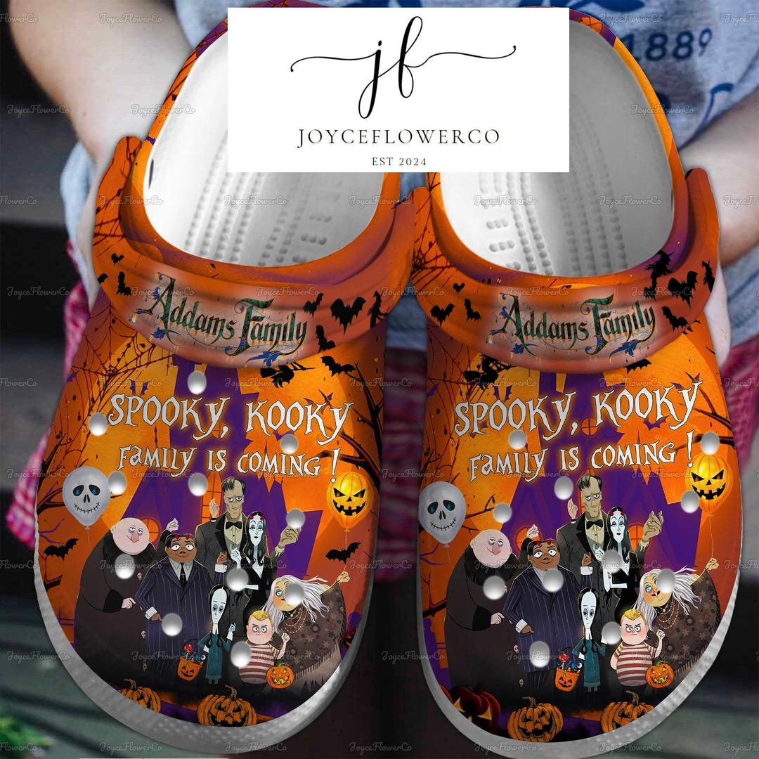 Halloween Addams Family Shoes, Spooky Kooky Sandals, Addams Family Men ...