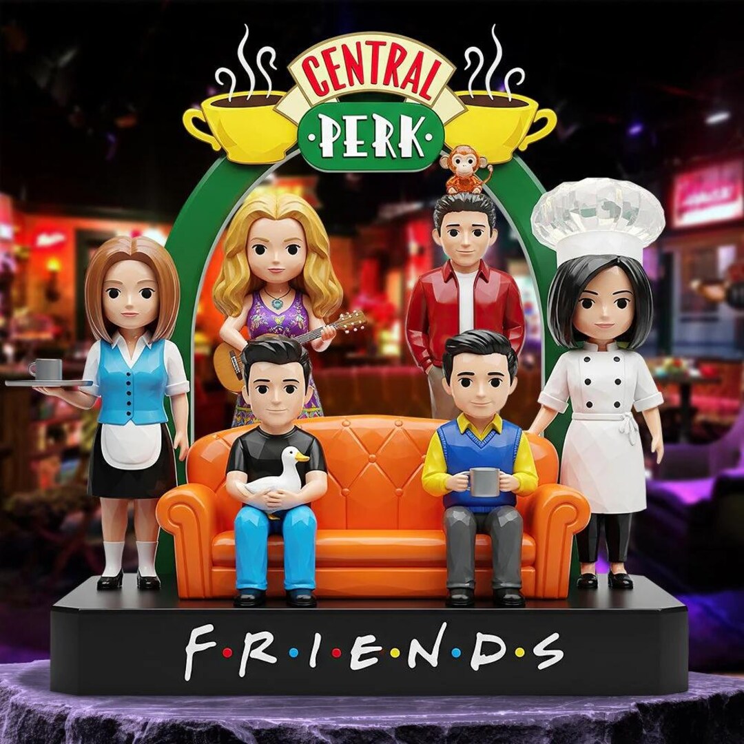 Buy Friends Series Shaped Acrylic Plaque, Personalized TV Show Plaque ...