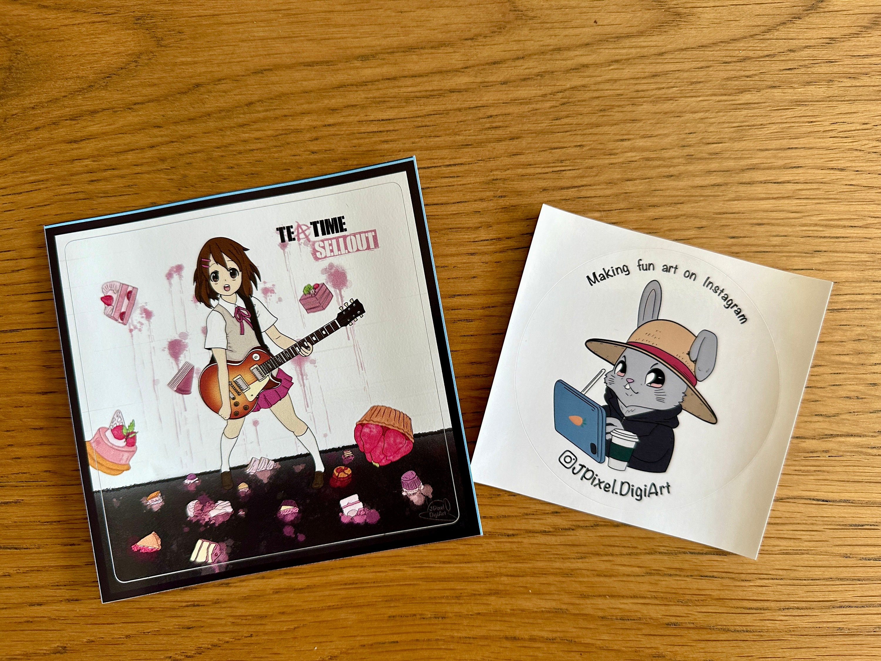 K-on Yui as Machine Gun Kelly MGK Illustrated by Jpixel.digiart Anime ...