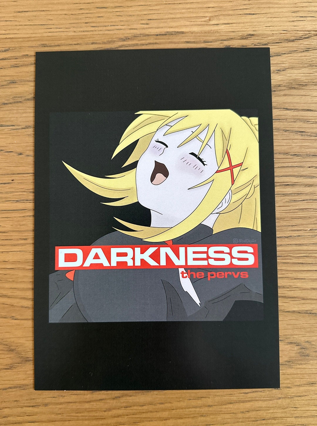 Konosuba Darkness as Radiohead Illustrated by Jpixel.digiart Anime A5 ...