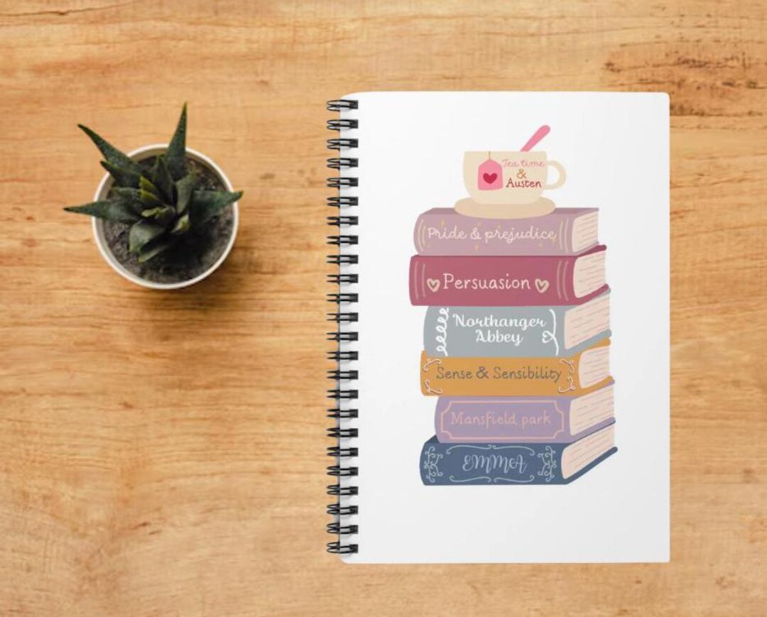 Jane Austen Tea Time Notebook - Etsy