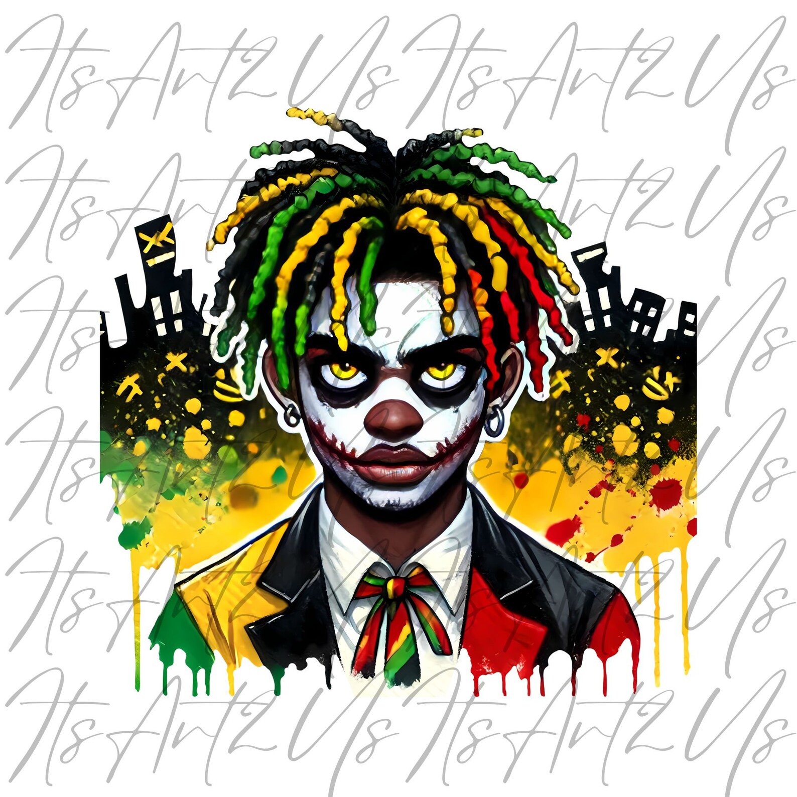 Clown Png | Halloween Png | Black Men Png | Happy Halloween Png | Black ...