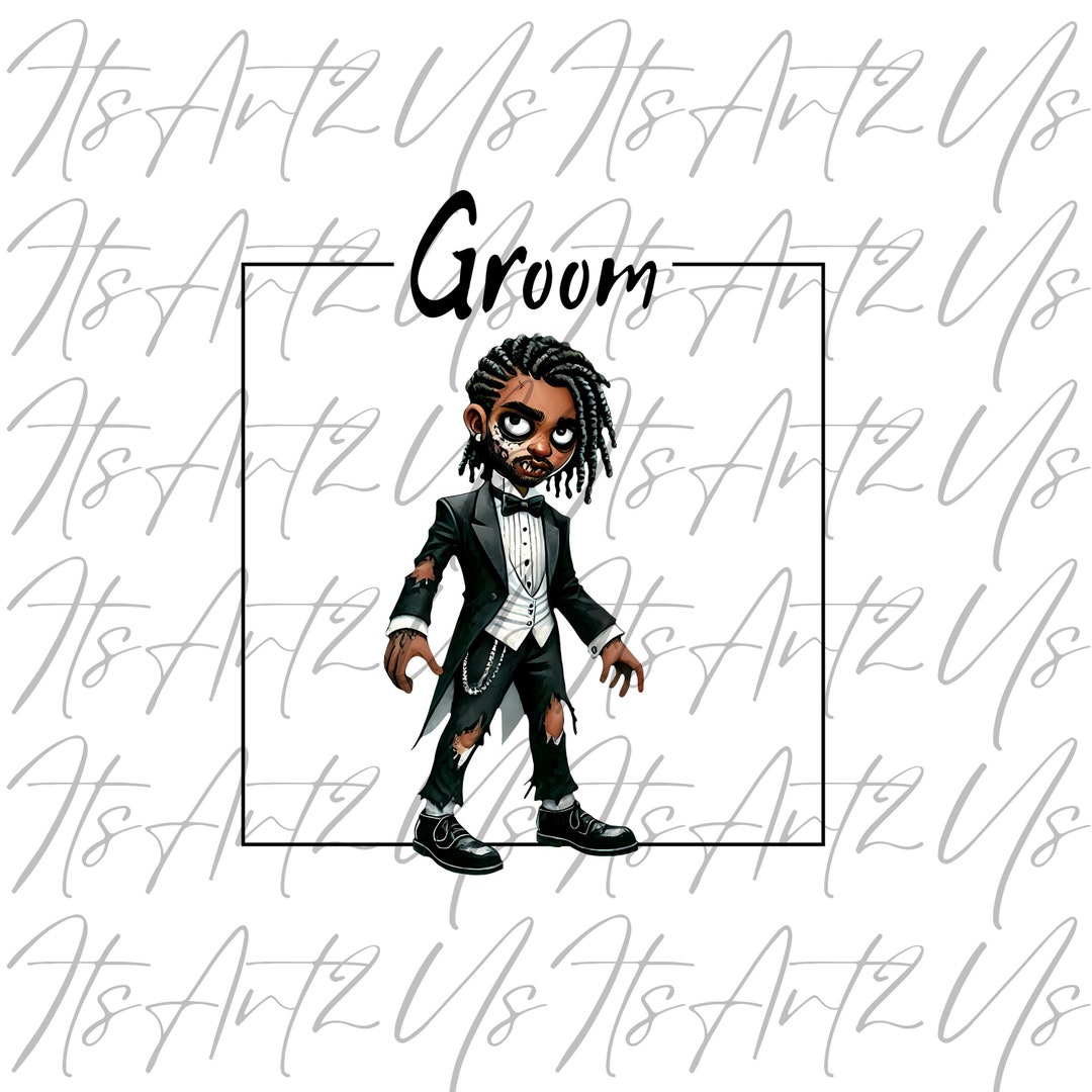 Zombie Groom Png | Halloween Png | Wedding Png | Groom Png | Happy ...