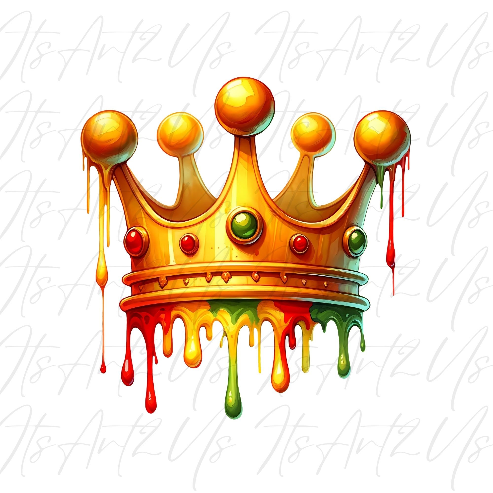 Crown Drip Png | Juneteenth Png | Black History Png | Freedom Day Png ...