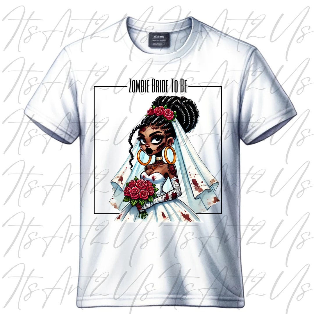 Zombie Bride to Be | Zombie Bride Png | Halloween Png | Wedding Png ...