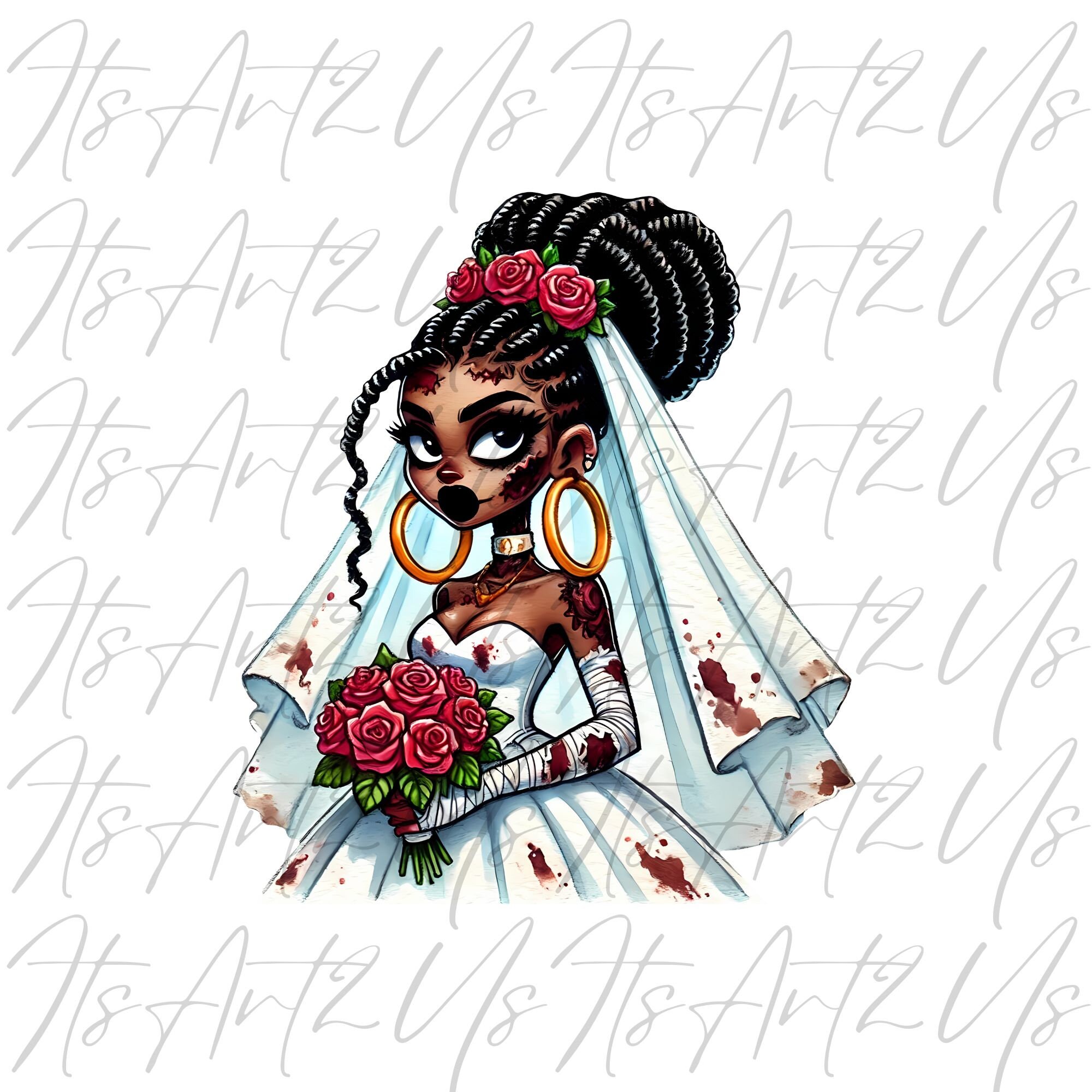 Zombie Bride Png | Zombie Wedding Png | Halloween Png | Wedding Png ...