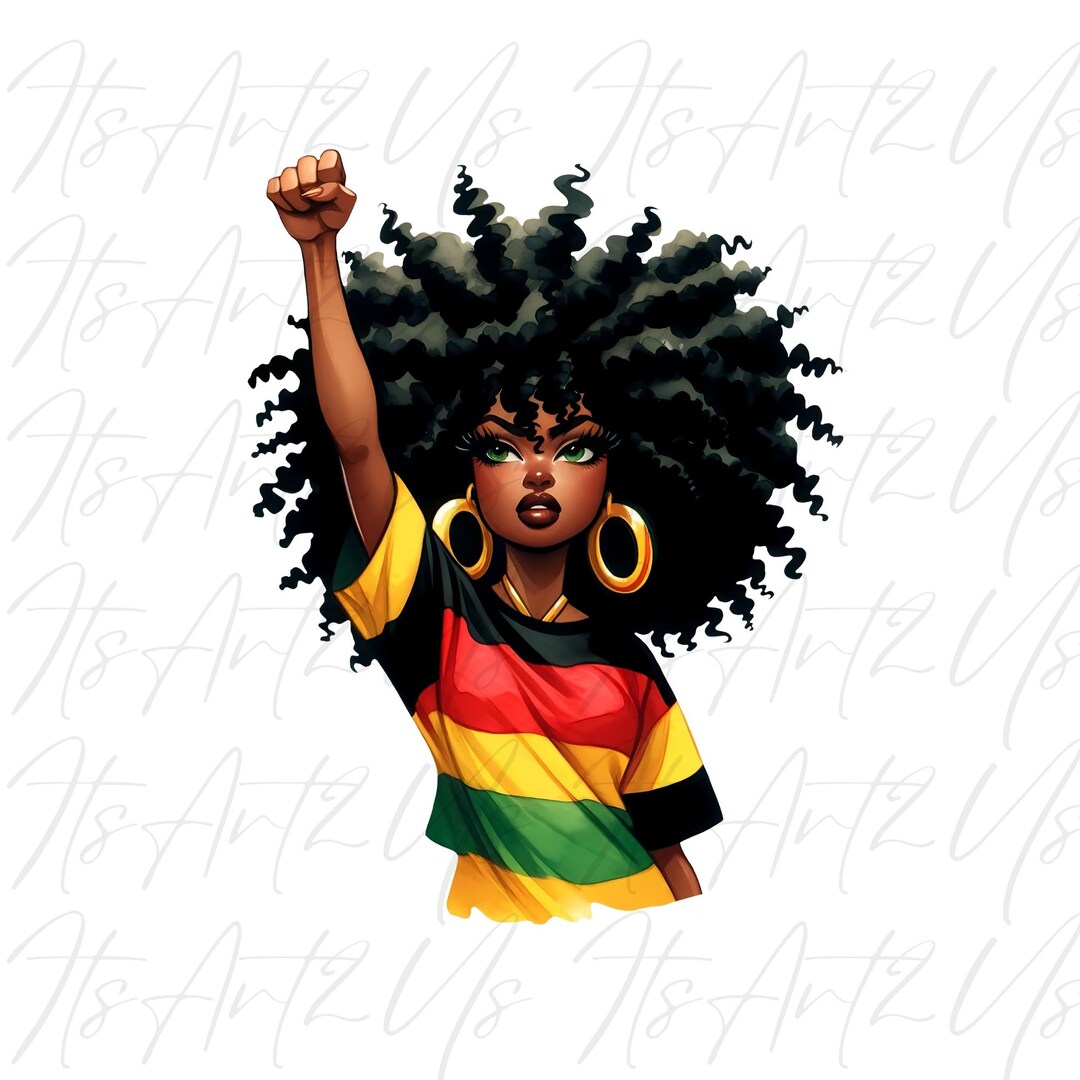 Juneteenth Png | Black Women Png | Freedom Day Png | Civil Rights Png ...