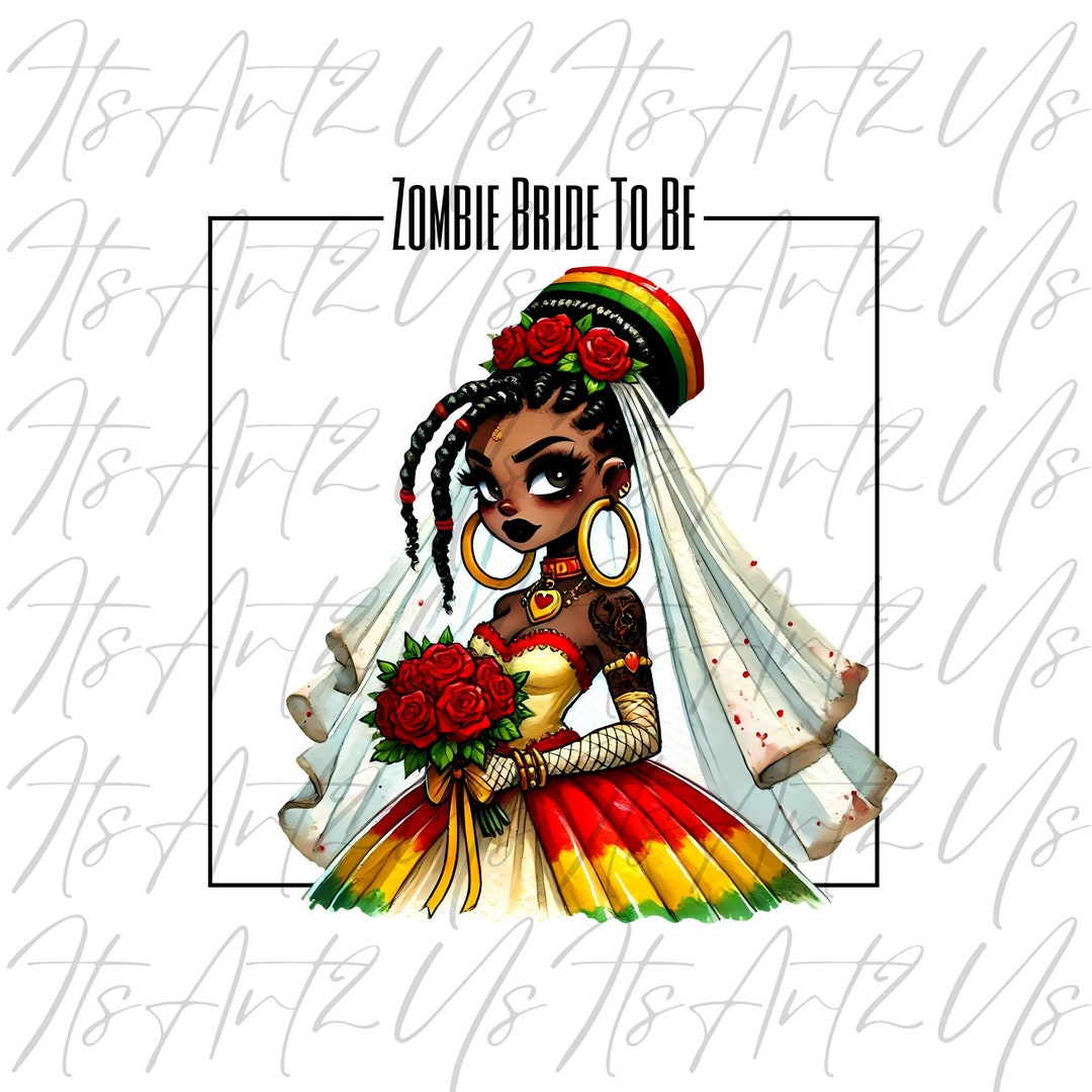 Zombie Bride to Be | Zombie Bride Png | Halloween Png | Wedding Png ...