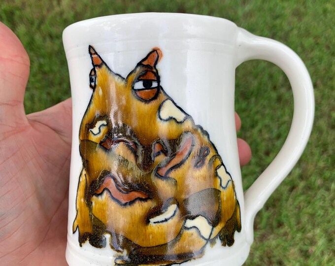 South American Horned Frog Mug Free Priority Shipping 16 Ounce - Etsy