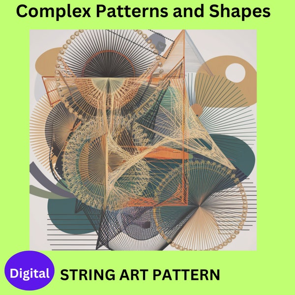 String Art Pattern - Etsy