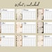 PRINTABLE 2024 CALENDAR for Students, Organizer I 2024 Calendar I ...