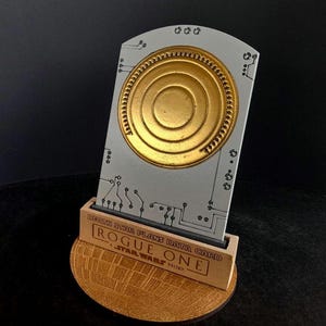 Death Star Plans Data-card Movie Prop Replica (inspired by the Prop ...
