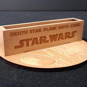 Death Star Plans Data-card Movie Prop Replica (inspired by the Prop ...
