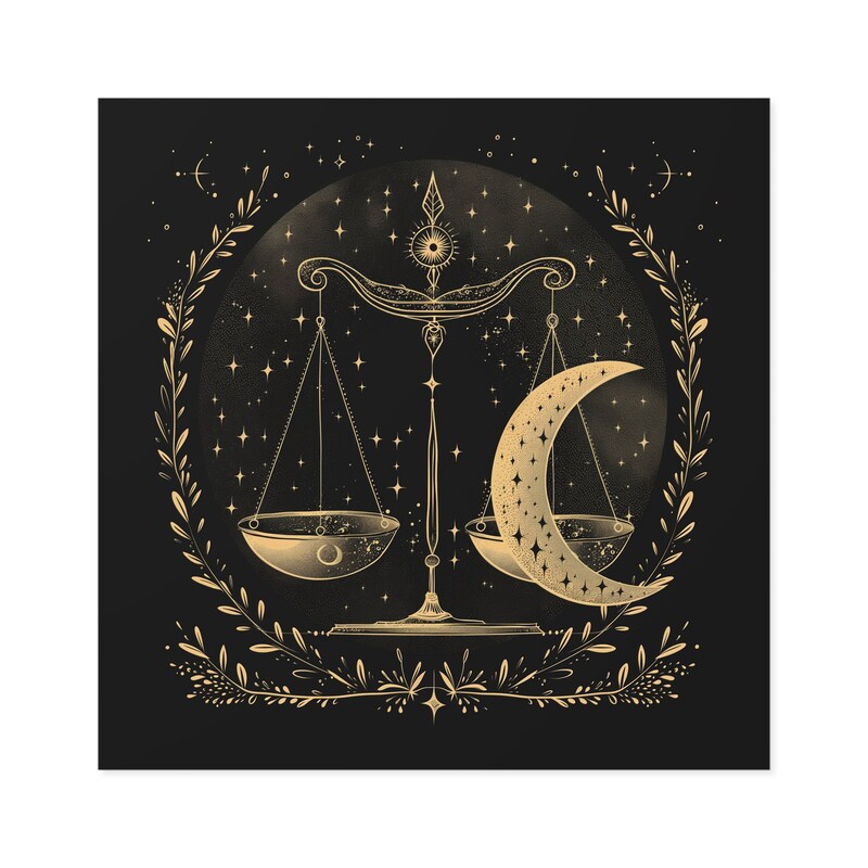 Libra Sticker - Etsy