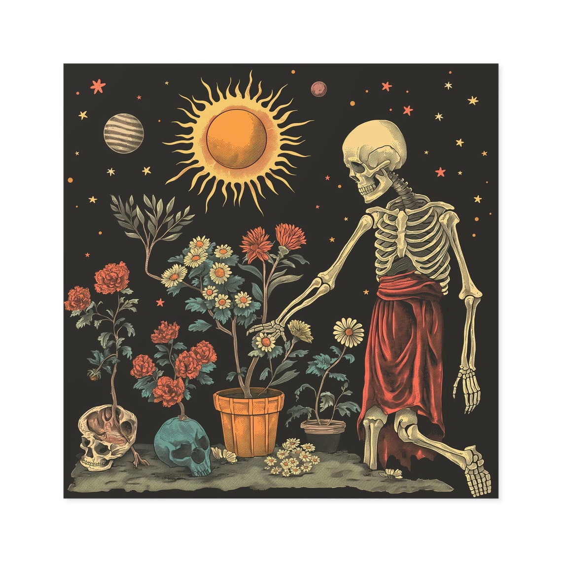 How Does Your Garden Grow Sticker - Etsy