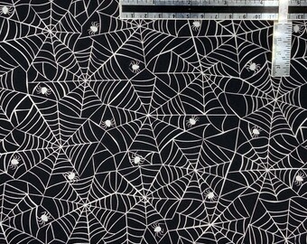 Spider Web Cotton Fabric - Etsy