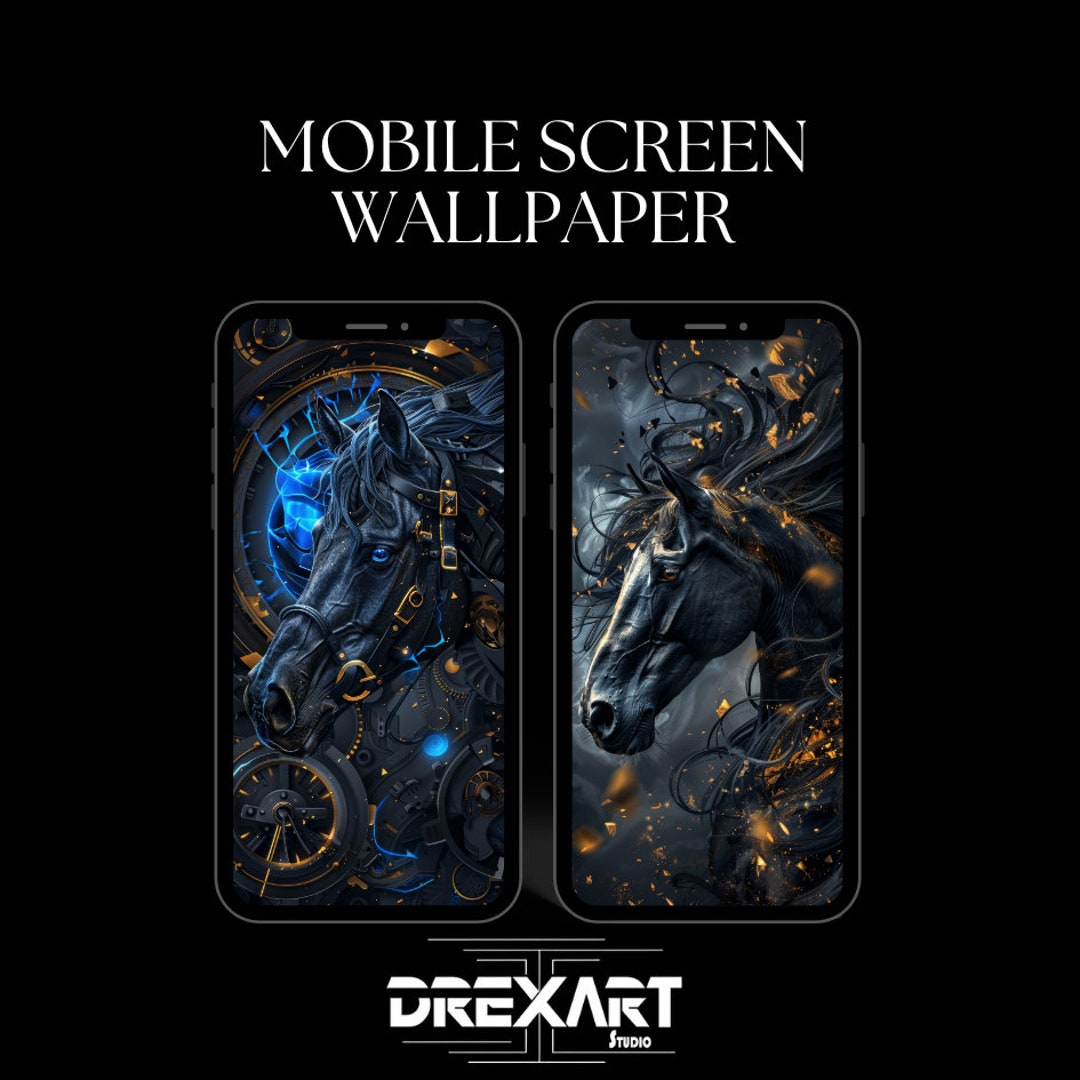 5 Unique Digital Mobile Wallpaper, Home Screen Artwork, Android ...