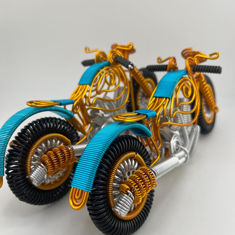 Wire Motorbike - Etsy