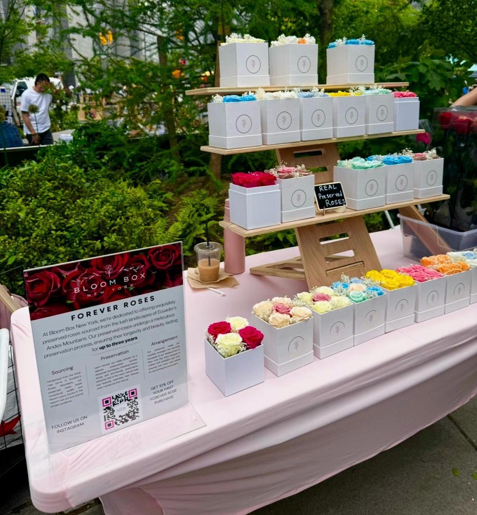 Vendor Display Shelf - 4 Tier Collapsible Display Shelf - Craft Show ...