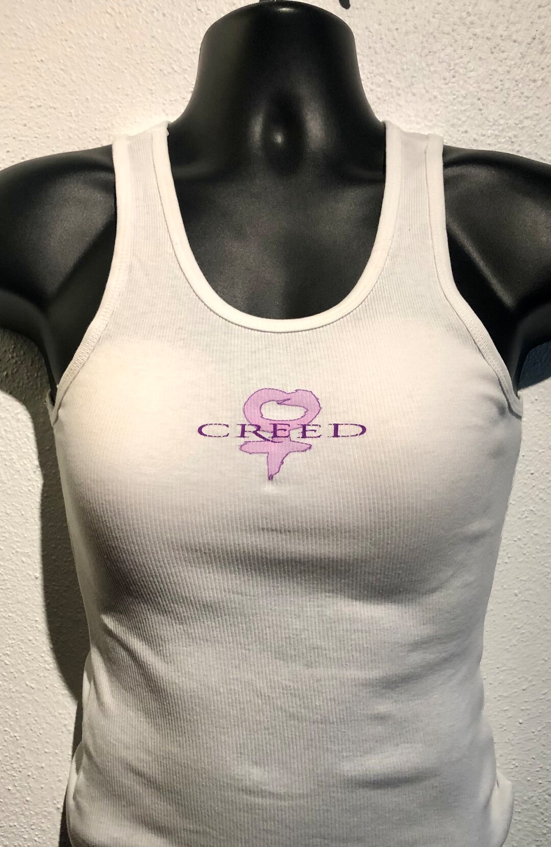 Creed Tank Top- Girl Sign Motif - Etsy
