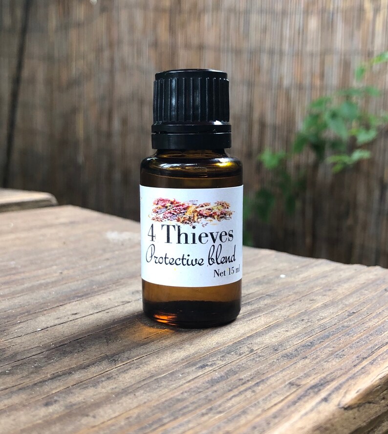 4 Thieves Protective Blend Oil-100% Pure Essential Oil - Etsy