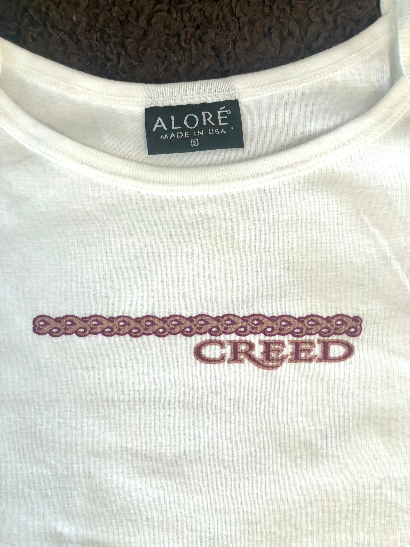 Creed Small White Tank Top-girls-vintage-y2k - Etsy